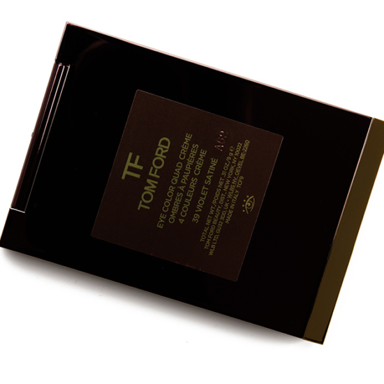 Tom Ford Violet Satine Eye Color Creme Quad Review & Swatches