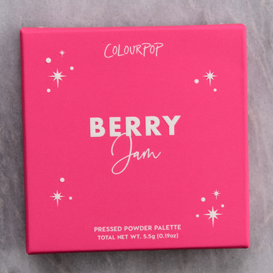 ColourPop Berry Jam Eyeshadow Quad Review & Swatches