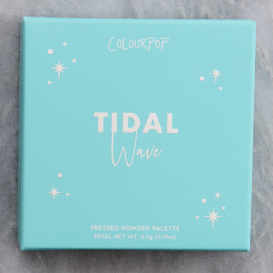 ColourPop Tidal Wave Eyeshadow Quad Review & Swatches