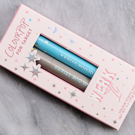 ColourPop Werk It Target Colour Stix Duo Review & Swatches