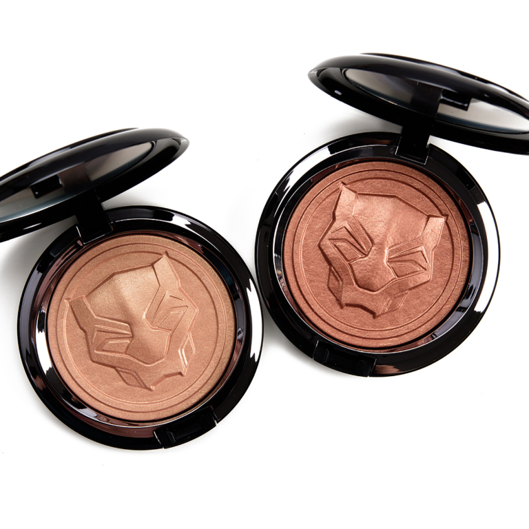 MAC x Wakanda Forever Collection Swatches