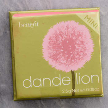 Benefit Dandelion Blush Review & Swatches