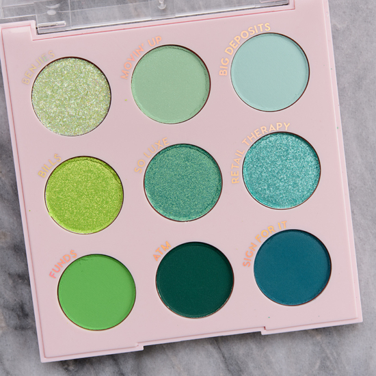 ColourPop New Money 9-Pan Pressed Powder Palette Review & Swatches