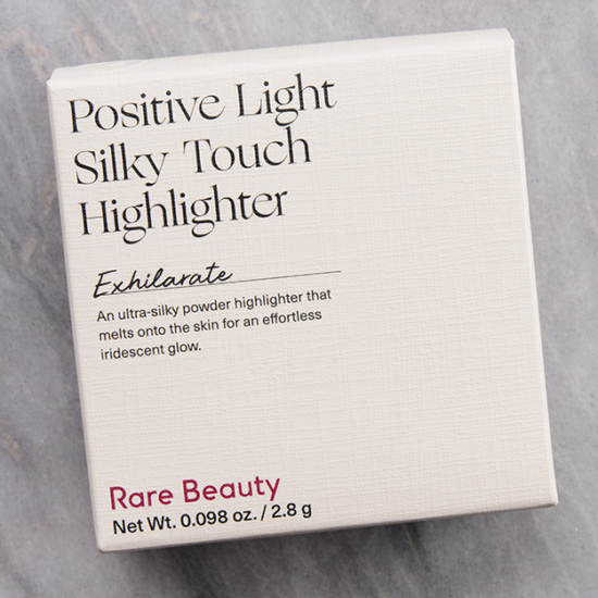 Rare Beauty Exhilarate Positive Light Silky Touch Highlighter Review ...