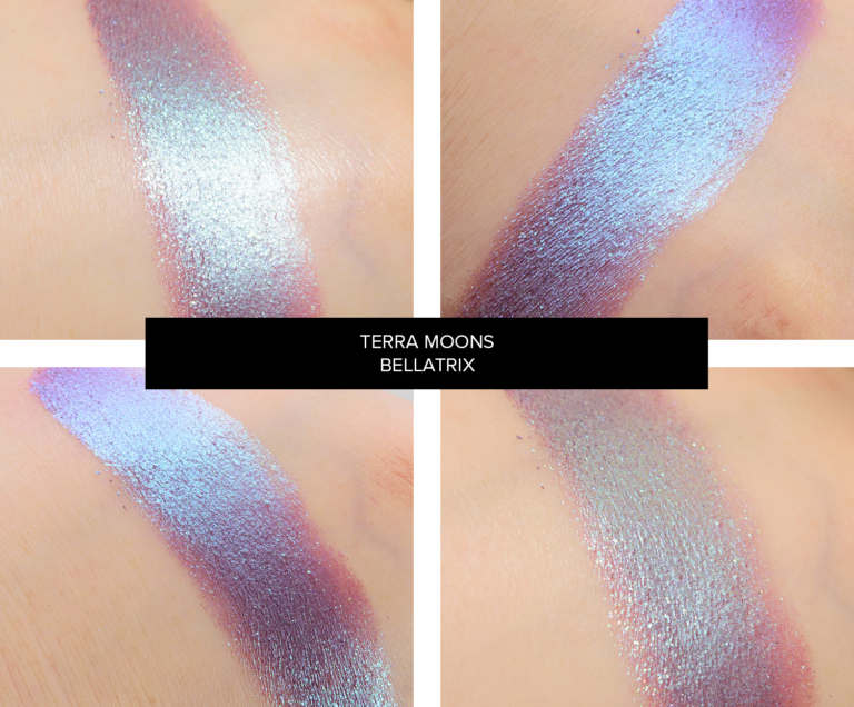 Terra Moons Oppy, Interdimensional, Bellatrix, Prism Skies Eyeshadows Reviews & Swatches