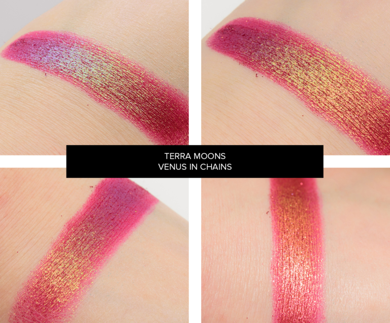 Terra Moons Arcturus, Venus in Chains, Zenith, Ophiuchus Eyeshadows Reviews & Swatches