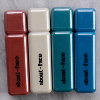 About Face Fractal Glitter Eye Paint Swatches (x8)