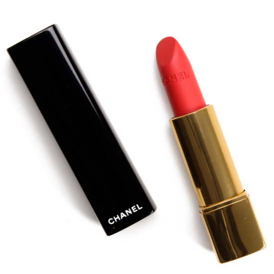 Chanel Ardente (48) Rouge Allure Velvet Review & Swatches