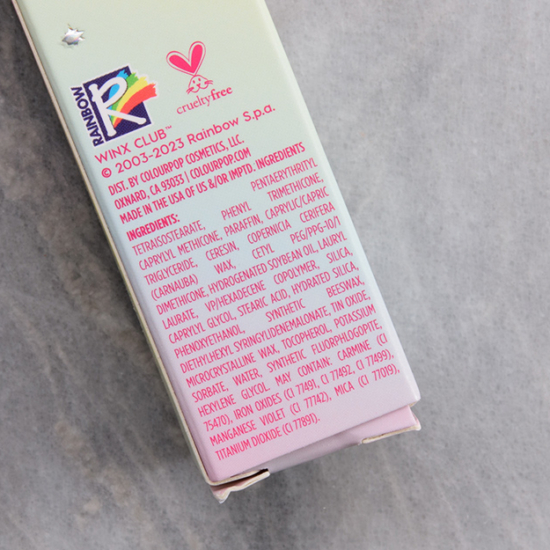 ColourPop x Winx Darcy Lite Stix Review & Swatches