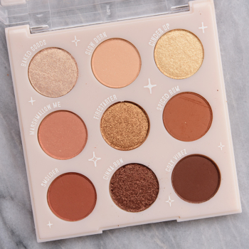 ColourPop Feelin' Toasty Palette Review & Swatches