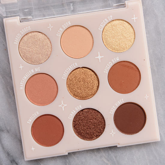 ColourPop Feelin' Toasty 9-Pan Pressed Powder Palette Review & Swatches