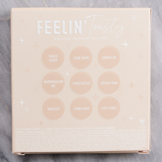 ColourPop Feelin' Toasty Palette Review & Swatches