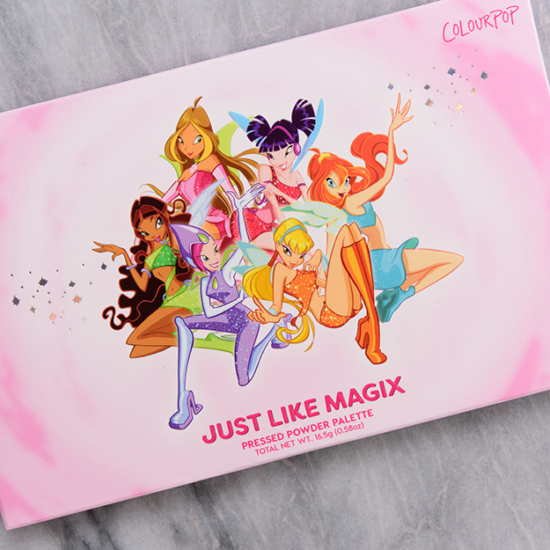 ColourPop x Winx Just Like Magix Palette Review & Swatches