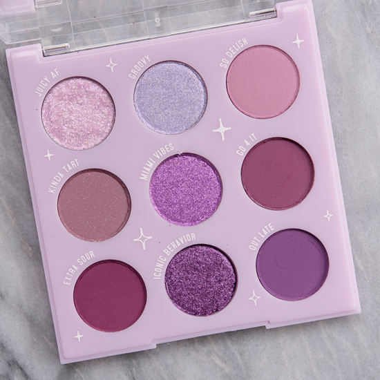 ColourPop Plum Szn 9-Pan Pressed Powder Palette Review & Swatches