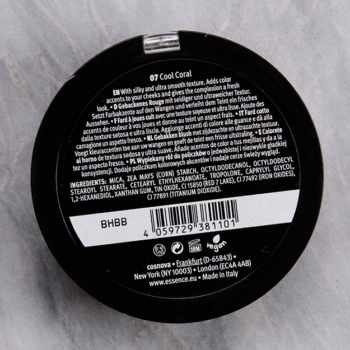 Essence Cool Coral Pure Nude Baked Blush Review & Swatches