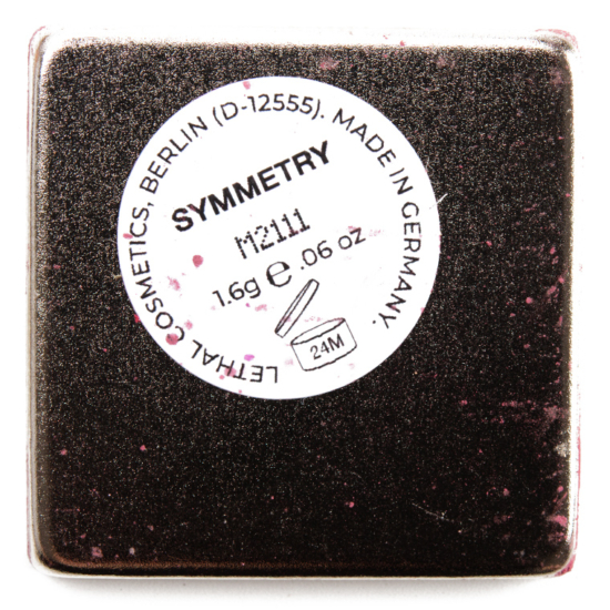 Lethal Cosmetics Symmetry Pressed Powder Shadow Review & Swatches