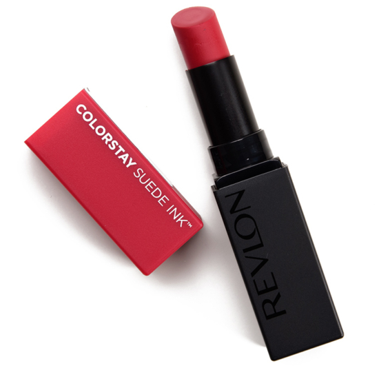Revlon First Class ColorStay Suede Ink Lipstick Review & Swatches
