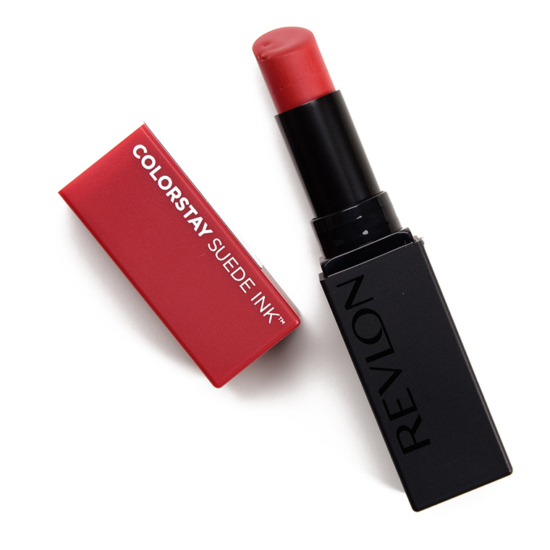 Revlon Spit Fire ColorStay Suede Ink Lipstick Review & Swatches