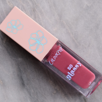 ColourPop Spring Fever & Poppy Lipgloss Reviews & Swatches