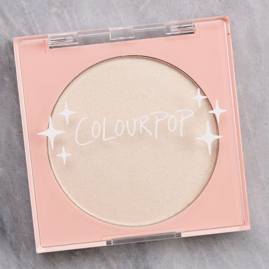 ColourPop Cold One Pressed Powder Highlighter Review & Swatches