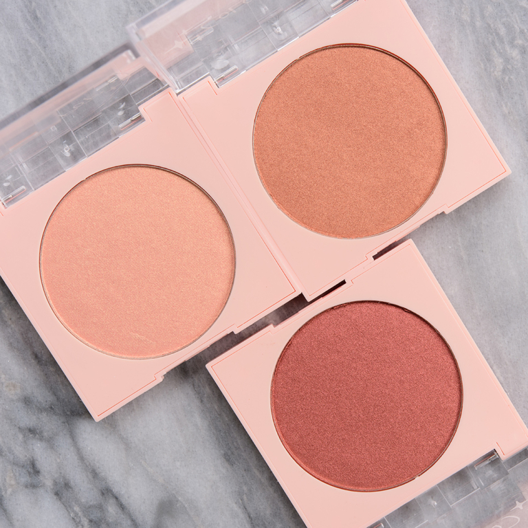 ColourPop Matte Bronzers & Pressed Powder Highlighter Swatches x14