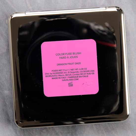 Haus Labs Dragon Fruit Daze Color Fuse Blush Review & Swatches