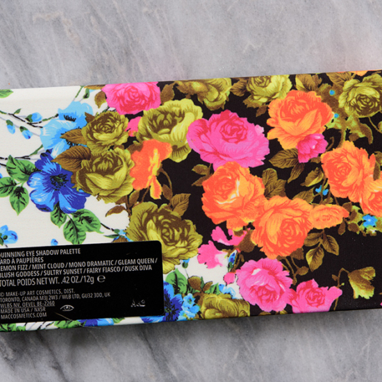 MAC x Richard Quinn Quinning Eyeshadow Palette Review & Swatches