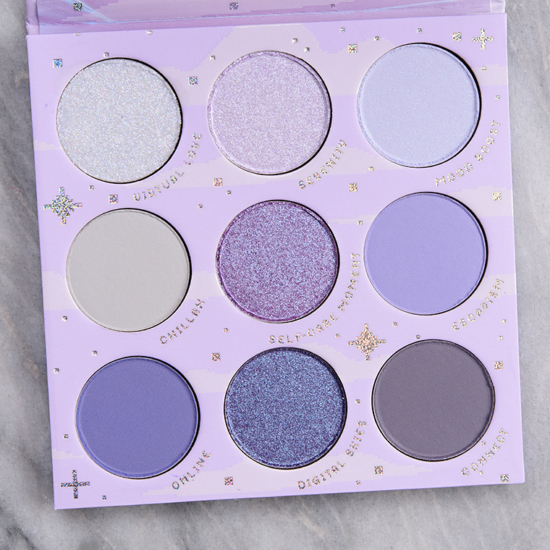 ColourPop Lav-ish 9-Pan Pressed Powder Palette Review & Swatches