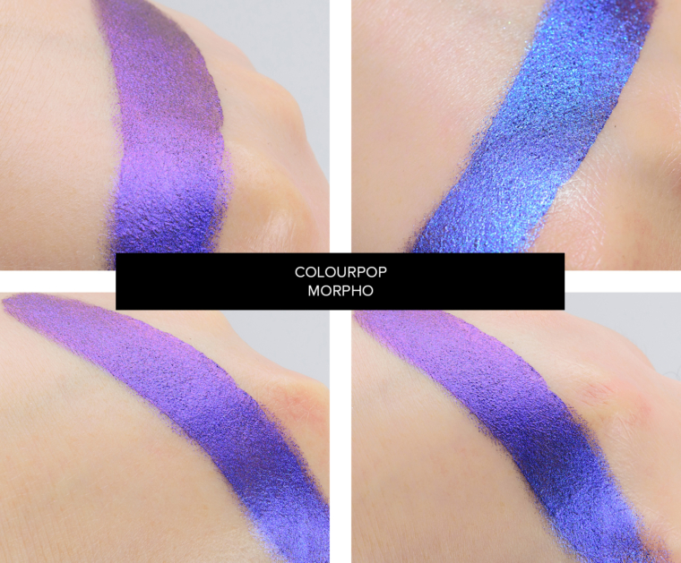 ColourPop Morpho Chrome Liquid Shadow Review & Swatches