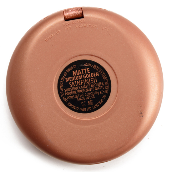 MAC Medium Golden Sunstruck Matte Bronzer Review & Swatches
