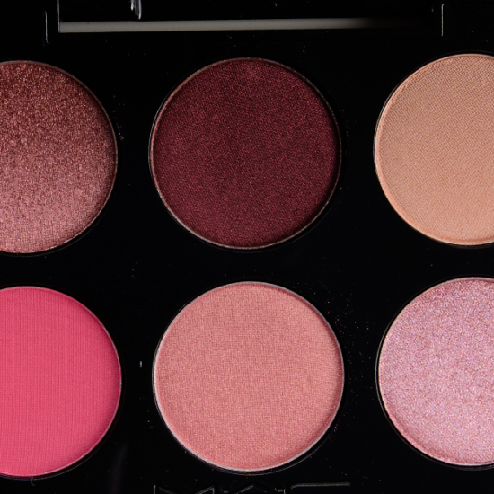 MAC Rose Lens Connect in Colour 6-Pan Eyeshadow Palette Review & Swatches