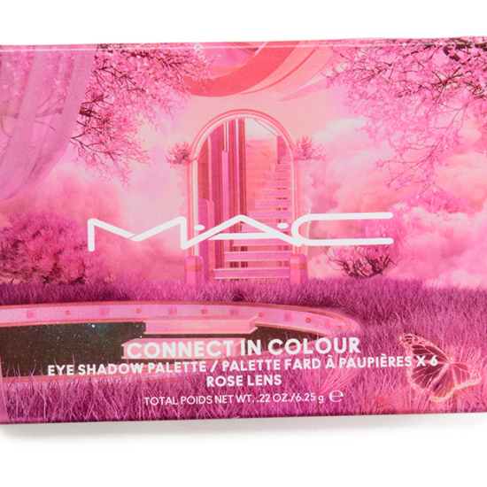 MAC Rose Lens Connect in Colour 6-Pan Eyeshadow Palette Review & Swatches