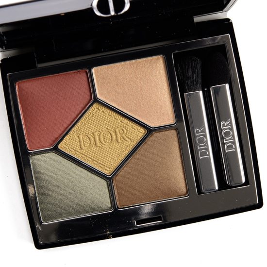 Dior Khaki (343) 5 Couleurs Couture Eyeshadow Palette Review & Swatches