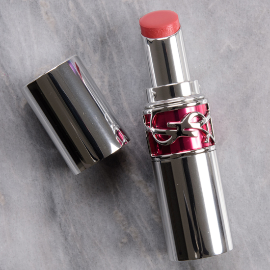 YSL Flashing Rose (13) Candy Glaze Lip Gloss Stick Review & Swatches