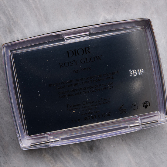 Dior Pink (001) Rosy Glow Blush Review & Swatches