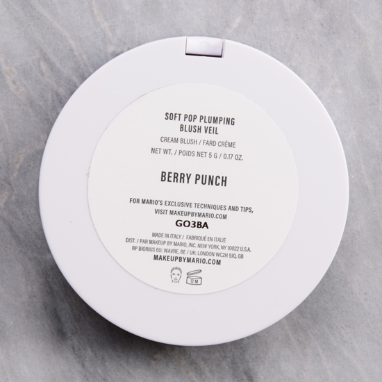 Makeup by Mario Berry Punch Soft Pop Blush Veil Review & Swatches