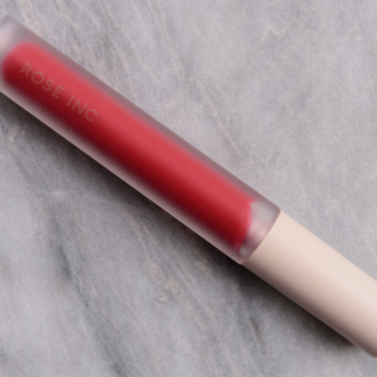 Rose Inc Red Red Rose Lip Cream Review & Swatches