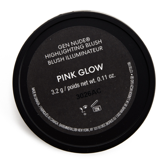 bareMinerals Pink Glow Gen Nude Highlighter Review & Swatches