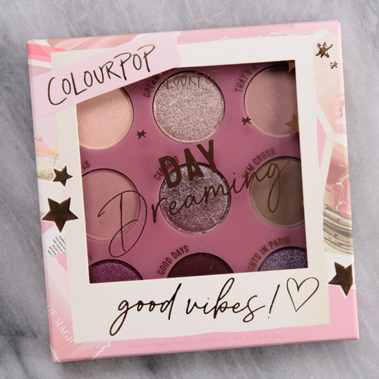 ColourPop Day Dreaming 9-Pan Pressed Powder Palette Review & Swatches