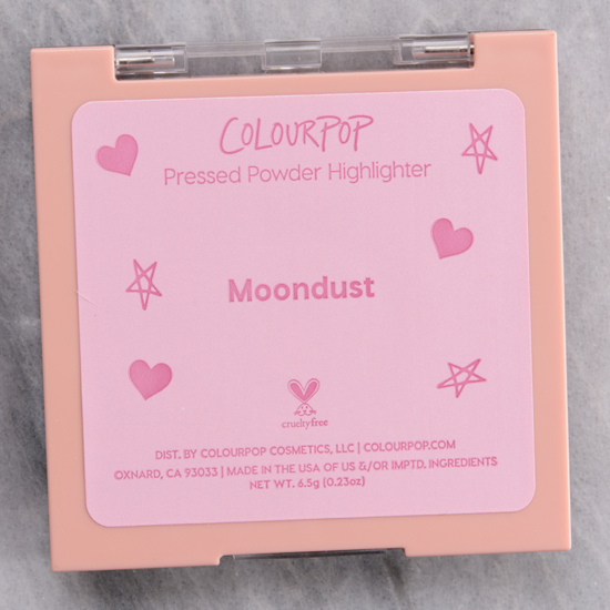 ColourPop Moondust Pressed Powder Highlighter Review & Swatches