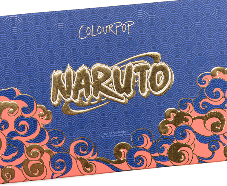 ColourPop Naruto 15-Pan Shadow Palette Review & Swatches