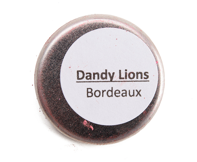 Dandy Lions Bordeaux Shimmer Eyeshadow Review & Swatches
