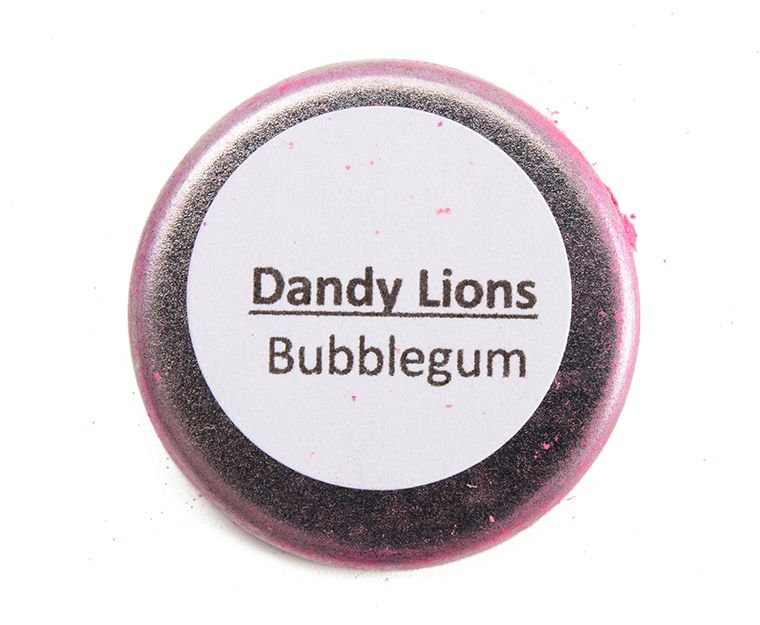 Dandy Lions Bubblegum Shimmer Eyeshadow Review & Swatches