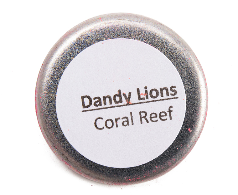 Dandy Lions Coral Reef Shimmer Eyeshadow Review & Swatches