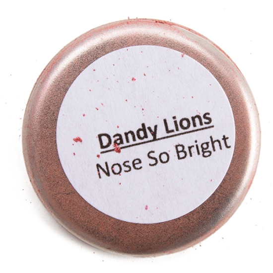 Dandy Lions Nose So Bright Shimmer Eyeshadow Review & Swatches