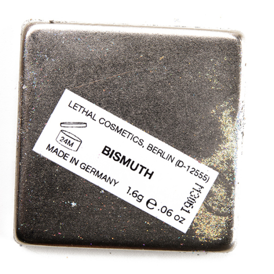Lethal Cosmetics Bismuth Magnetic Pure Metals Shadow Review & Swatches