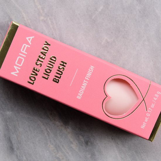 Moira Love Steady Liquid Blush Swatches
