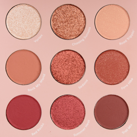 ColourPop Rock On Collection Swatches