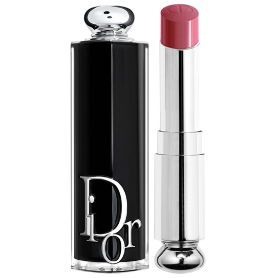 Dior Rose Dior (652) Dior Addict Refillable Shine Lipstick Review & Swatches