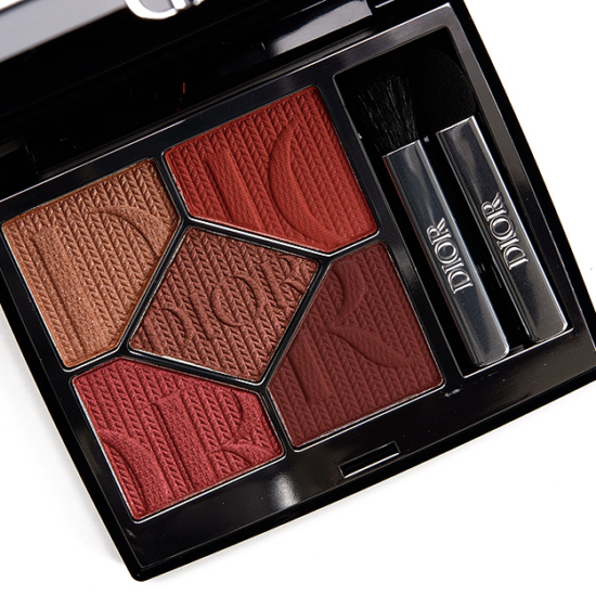 Dior Rouge Saga (683) 5 Couleurs Couture Eyeshadow Palette Review ...